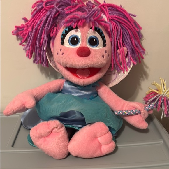 Sesame Street | Toys | Sesame Street Abby Cadaby Pink And Blue Plush ...